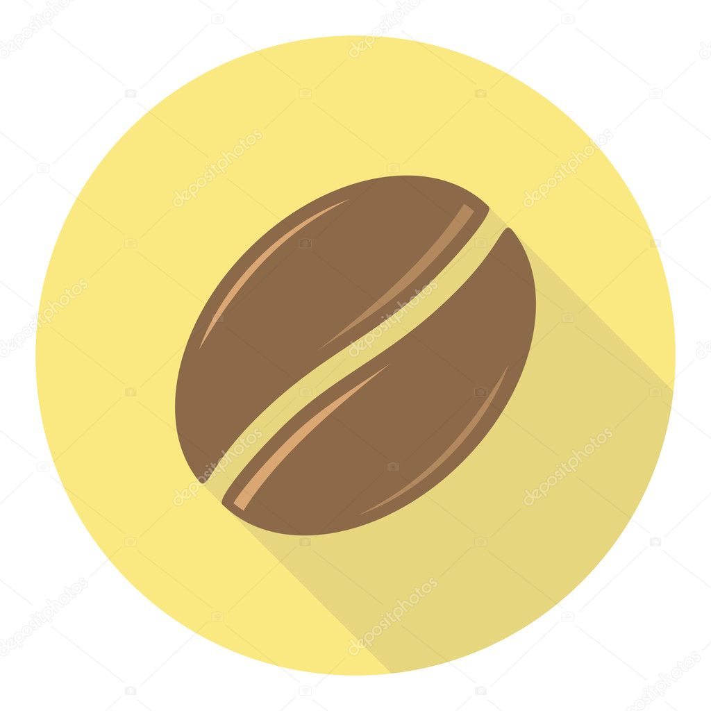 Coffee Bean Icon Stock Vector Image by ©Nomad_Soul #111523842