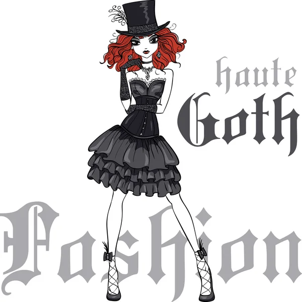 Goth girl Vector Art Stock Images | Depositphotos