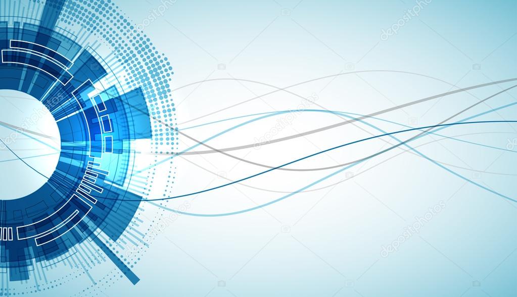 Tema digital futurista Vector de stock por ©KrulUA 100194432