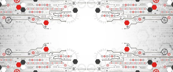Modern futuristic, engineering, science, technology vector background ...