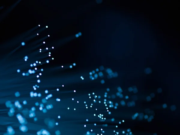 Blue fiber optics - Stock Image - Everypixel