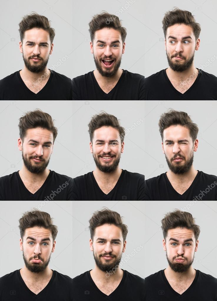Facial expressions — Stock Photo © shotsstudio #72508467 Facial expressions — Stock Photo © shotsstudio #72508467