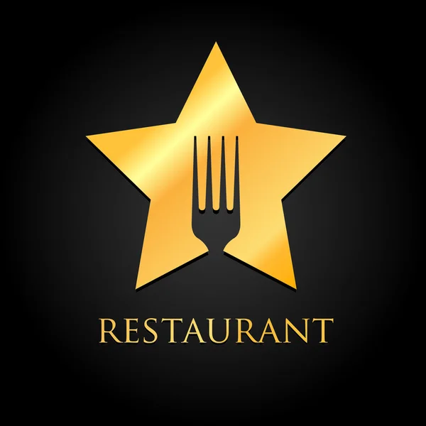 Yellow Star Logo Restaurant