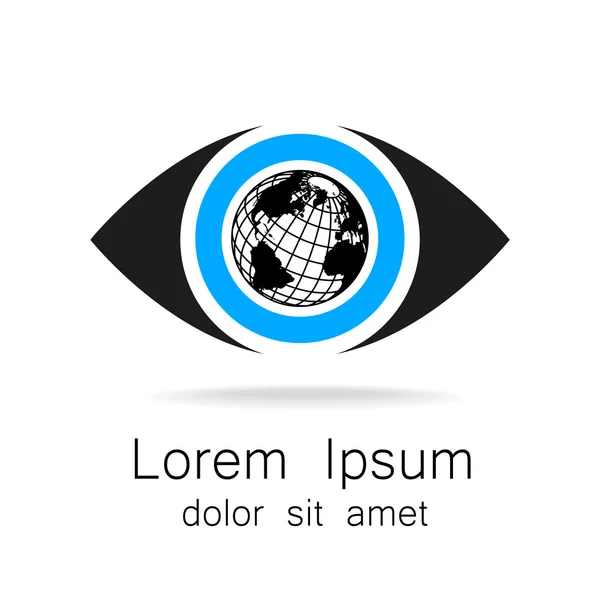 ᐈ Earth logo stock images, Royalty Free eye earth logo vectors ...