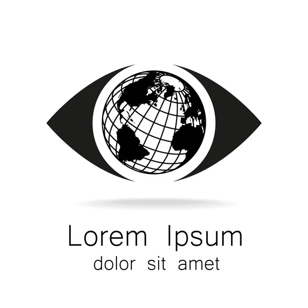 ᐈ Earth logo stock images, Royalty Free eye earth logo vectors ...