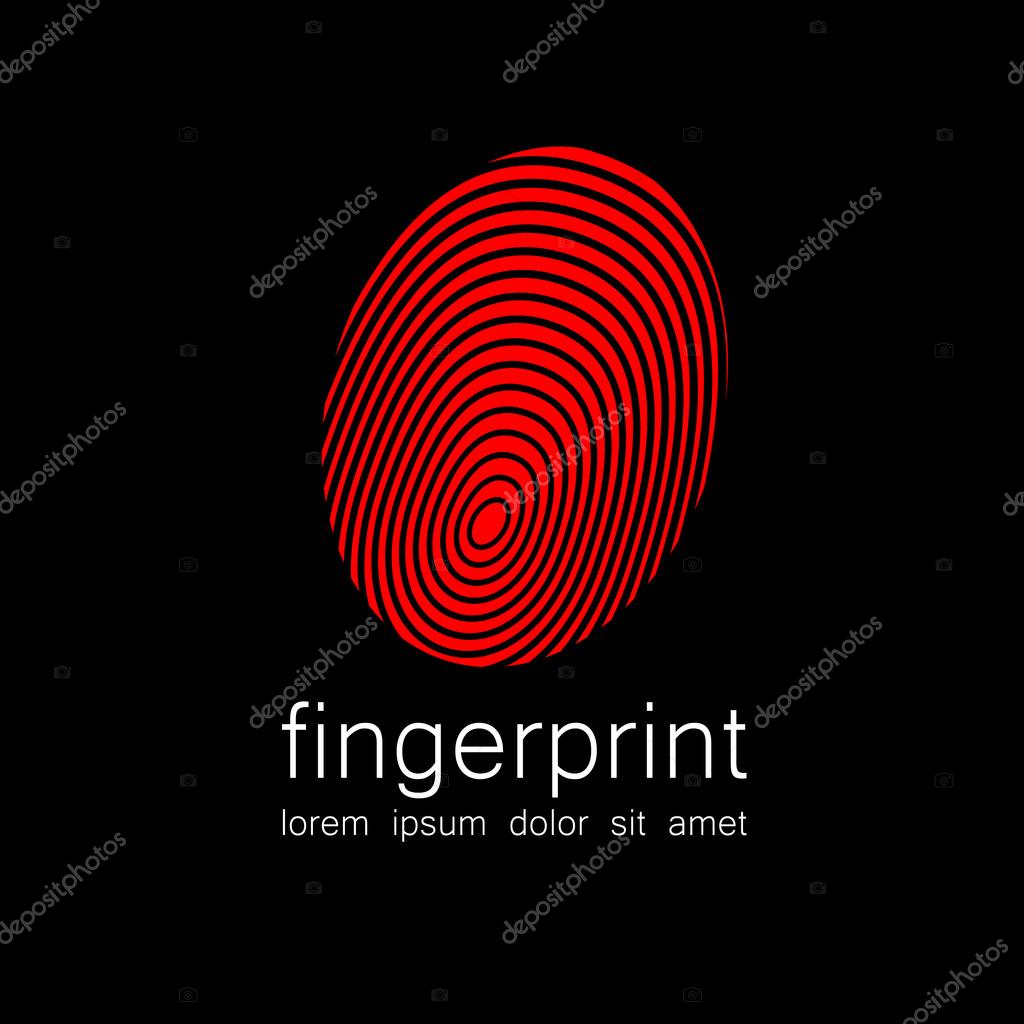 Fingerprint logo Stock Vector Image by ©antoshkaforever #79717776