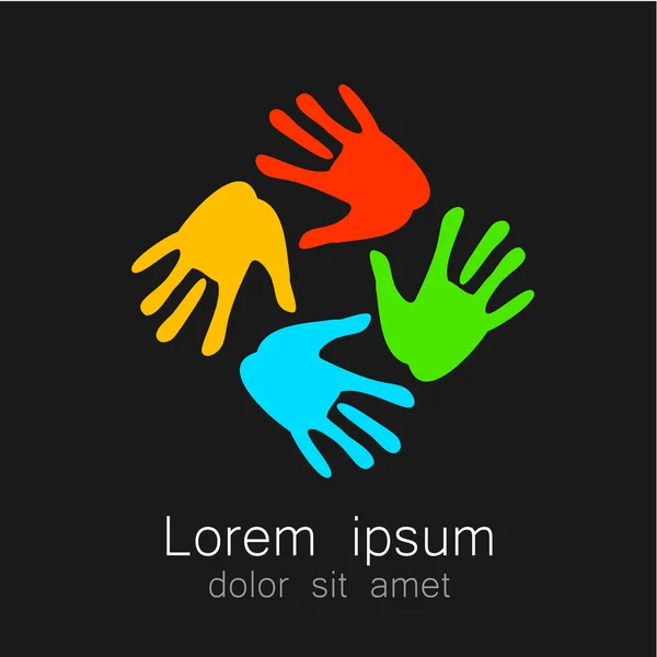 Hand logo Stock Vector by ©antoshkaforever 75939055