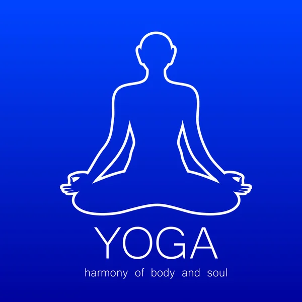 Yoga - sign. Stock Vector by ©antoshkaforever 5775937