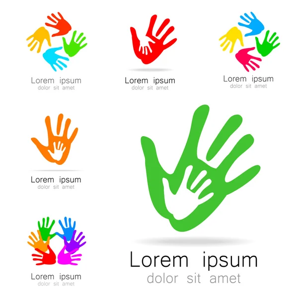 Compromiso manos imágenes de stock de arte vectorial | Depositphotos