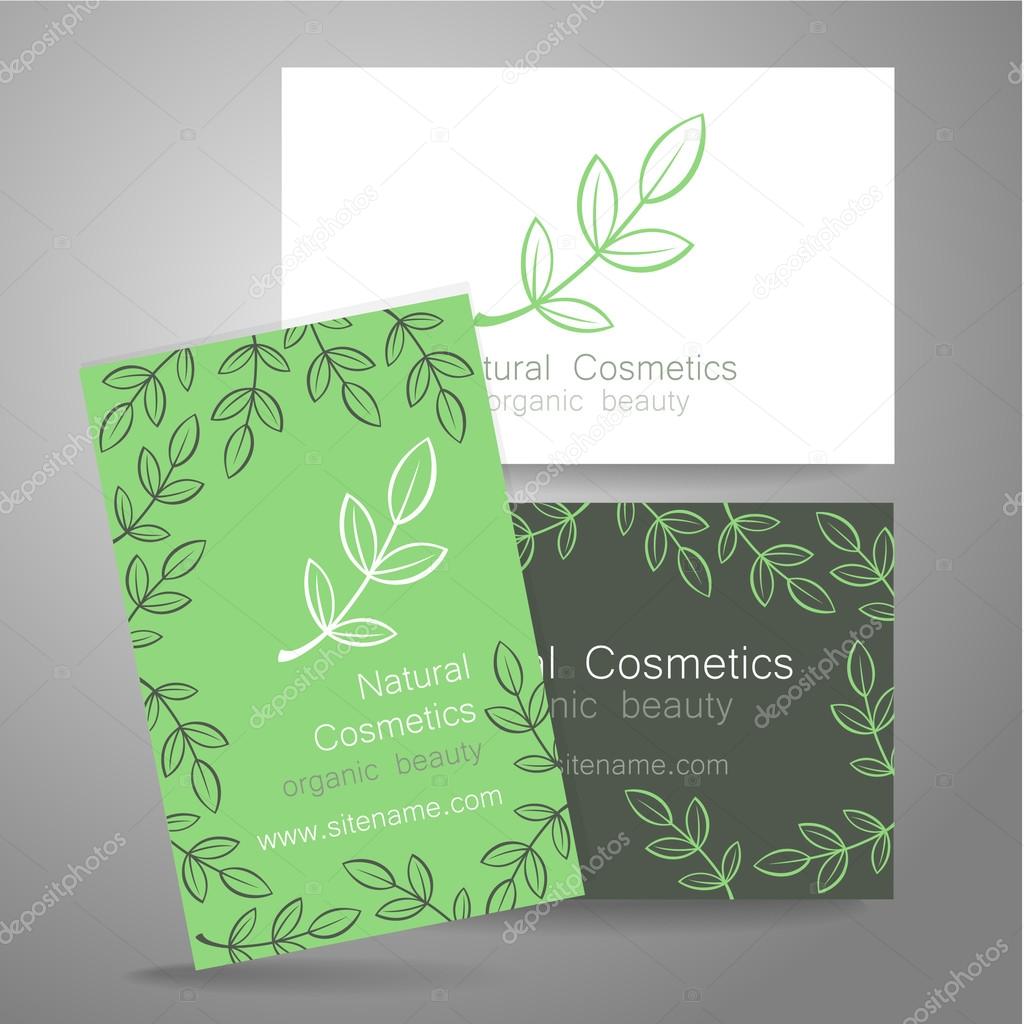 Natural cosmetics logo Stock Vector Image by ©antoshkaforever #85078592