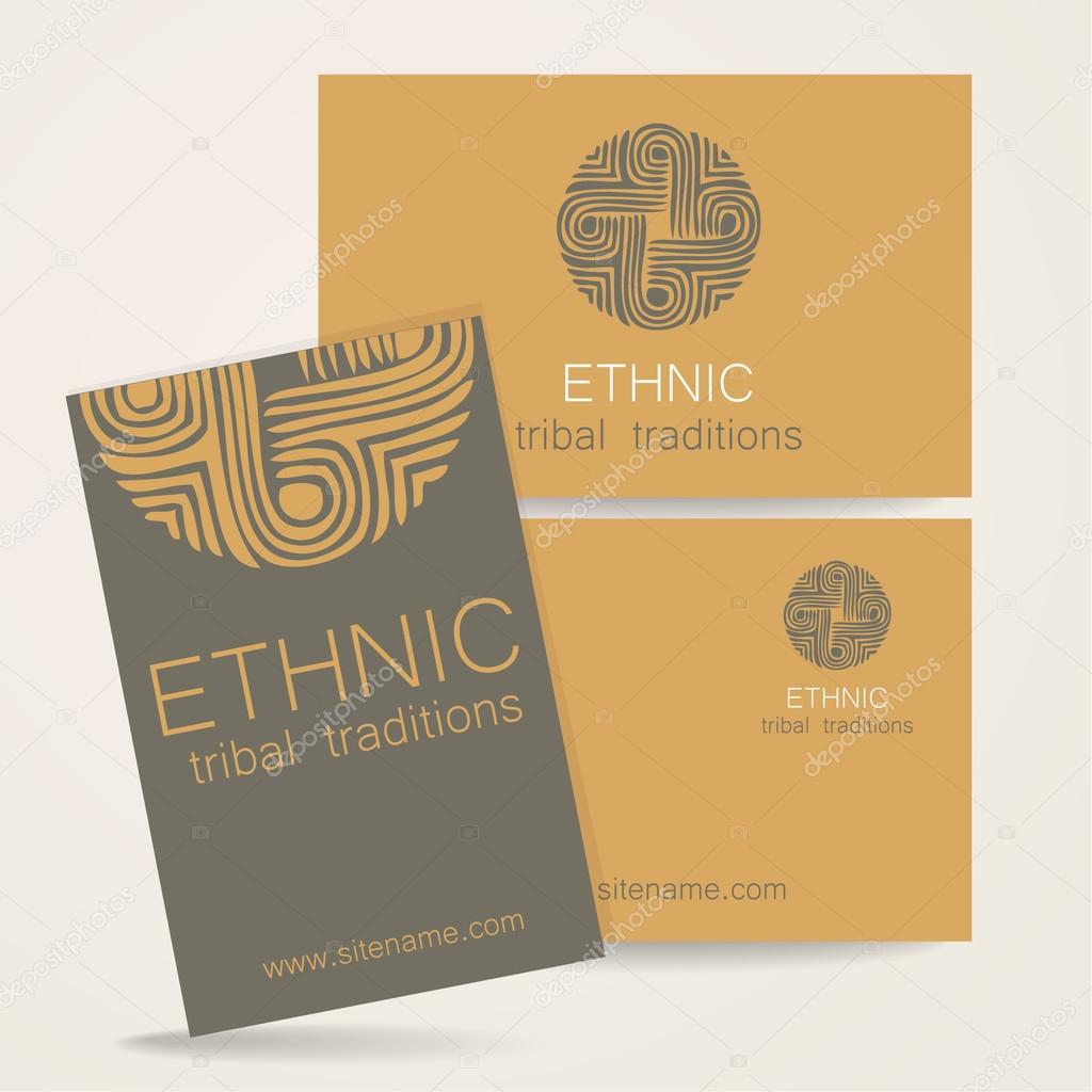 Ethnic traditions logo Stock Vector Image by ©antoshkaforever #85079272