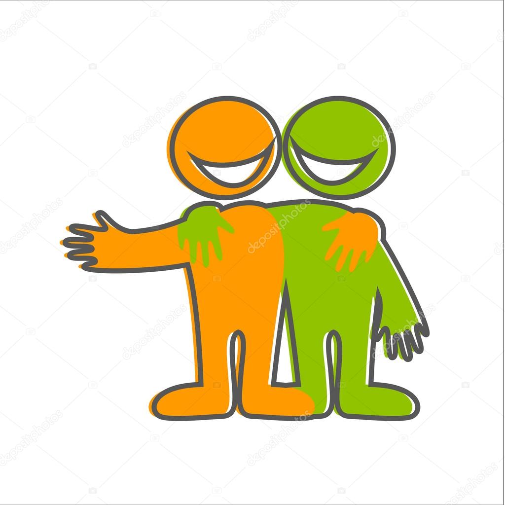 Happy people welcome sign Stock Vector Image by ©antoshkaforever #88059272