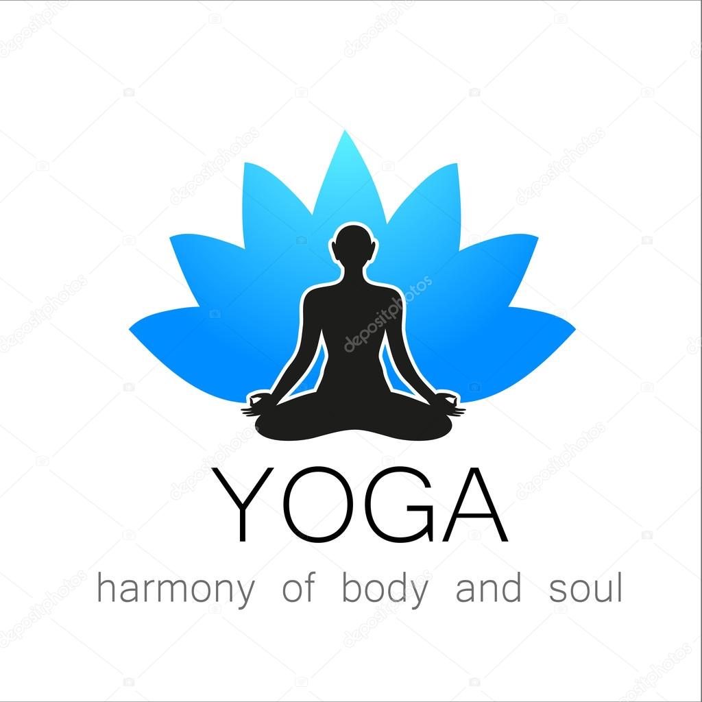 Plantilla de diseño de logo de vector de yoga. — Vector de stock ... Plantilla de diseño de logo de vector de yoga. — Vector de stock ...