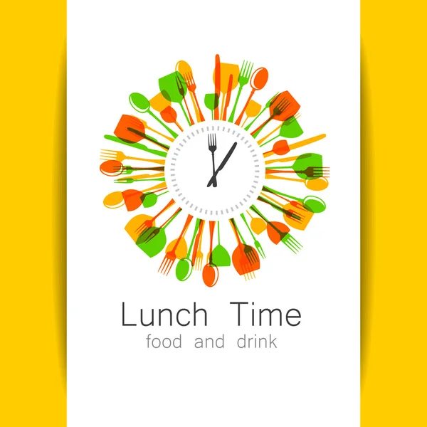 ᐈ Lunch time stock icon, Royalty Free lunch time graphics vectors ...