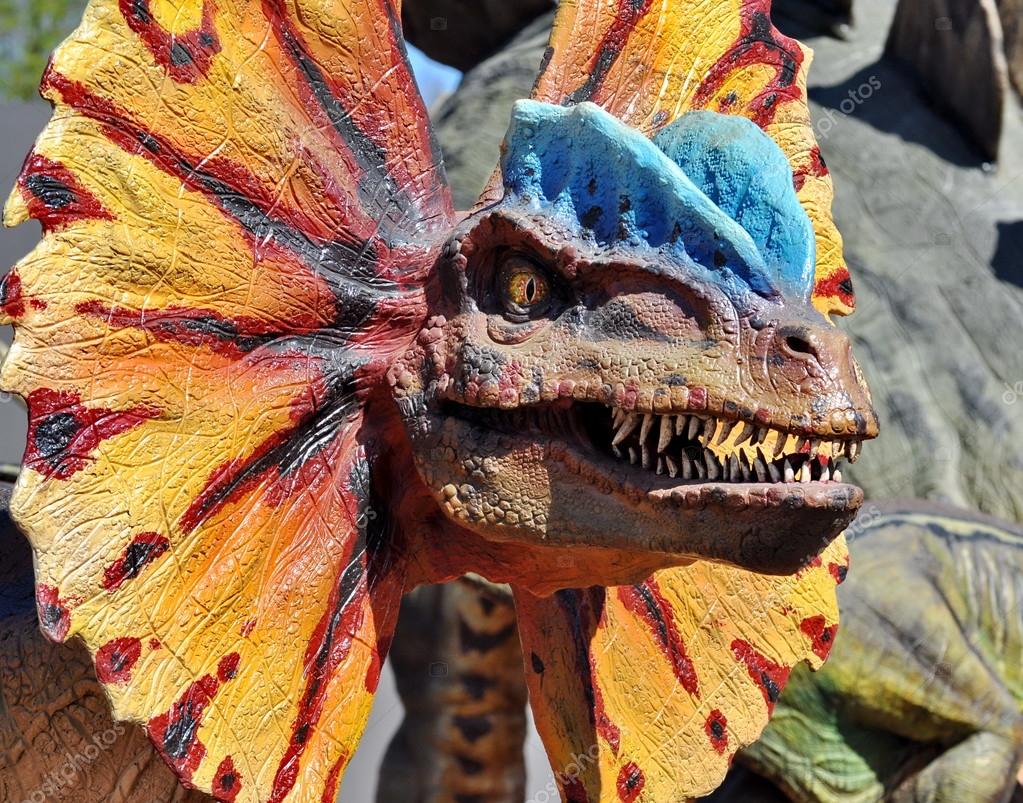 Realistic model of dinosaur – Stock Editorial Photo © ELINA #81472050