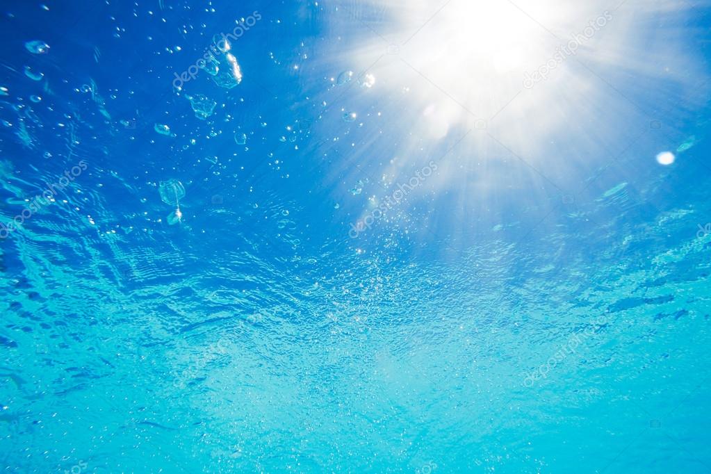 Underwater Sunlight Wallpaper