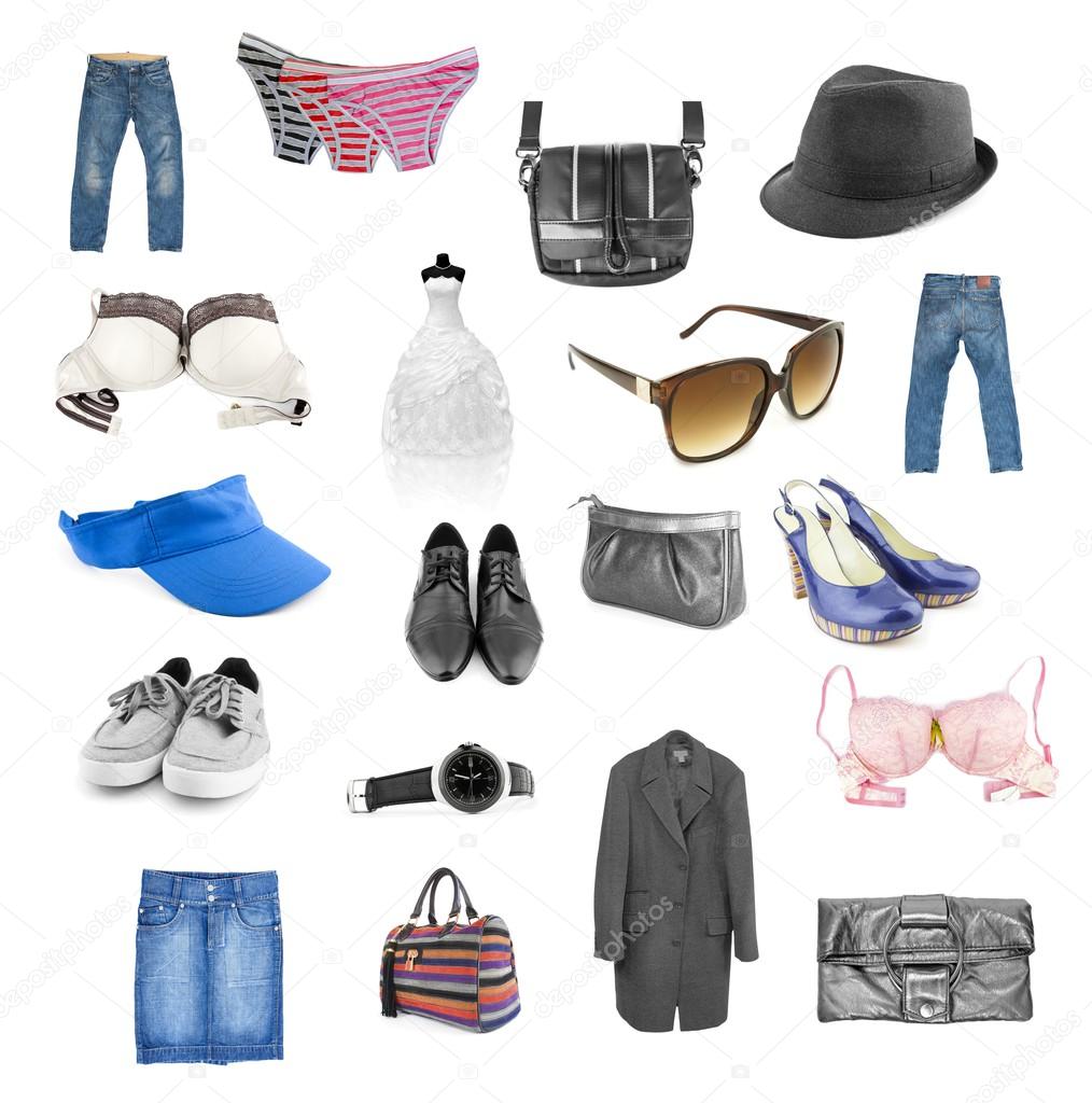 Collection of different clothing — Stock Photo © robertsrob #59084341