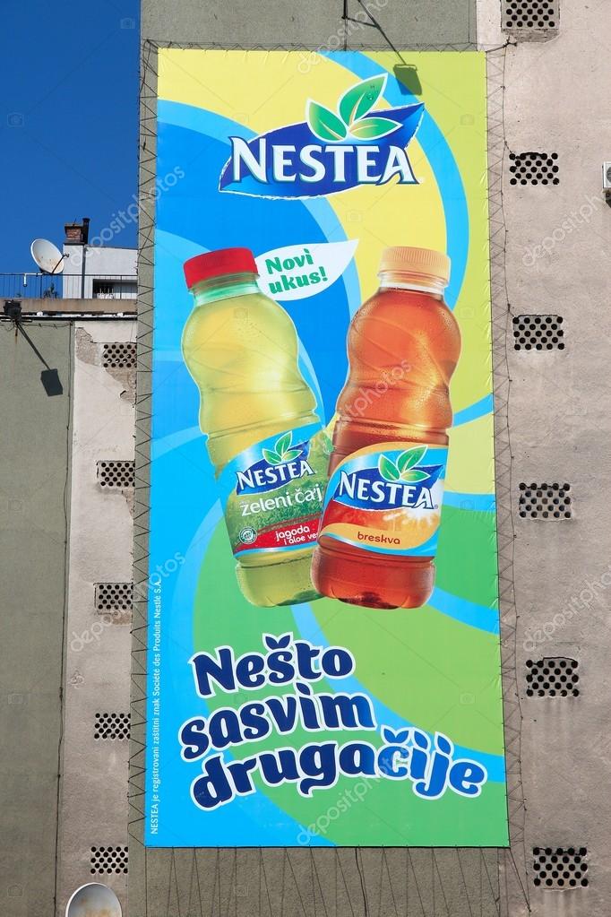 Nestea iced tea ad – Stock Editorial Photo © tupungato #104934792