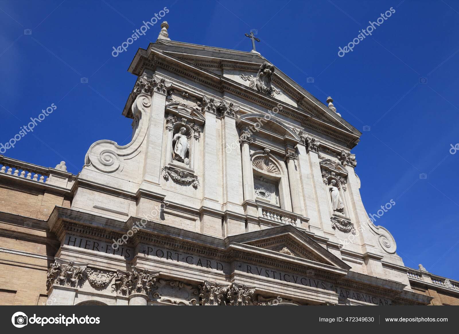 Rome Landmarks Quirinal Hill Architecture Church Saint Susanna Rome ...