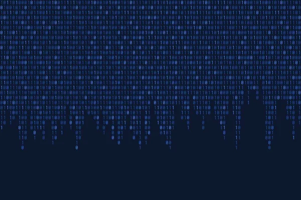 Binary Code Seamless Vector Texture Abstract Blue Binary Background Stock Vector Image by ...