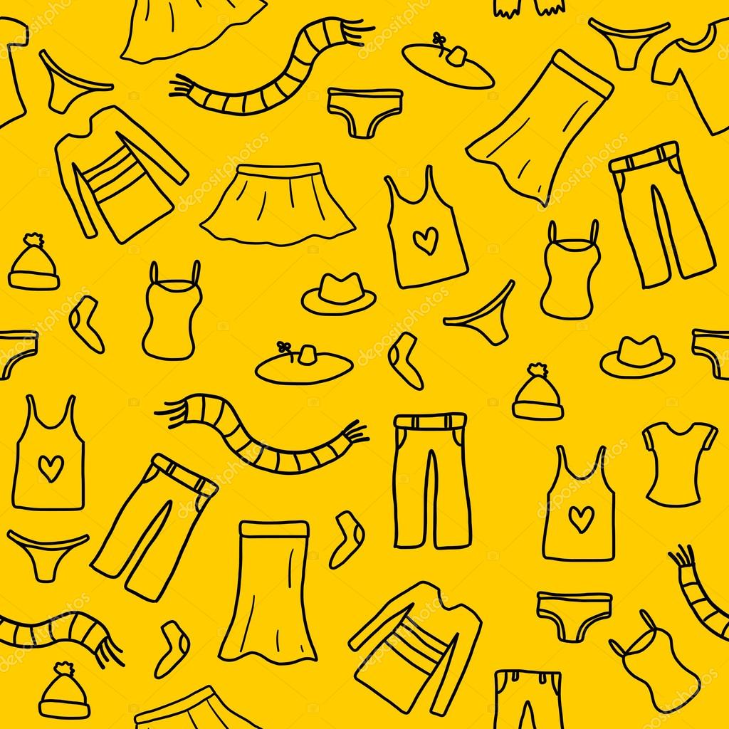 Clothes background Stock Vector Image by ©tupungato #53818457