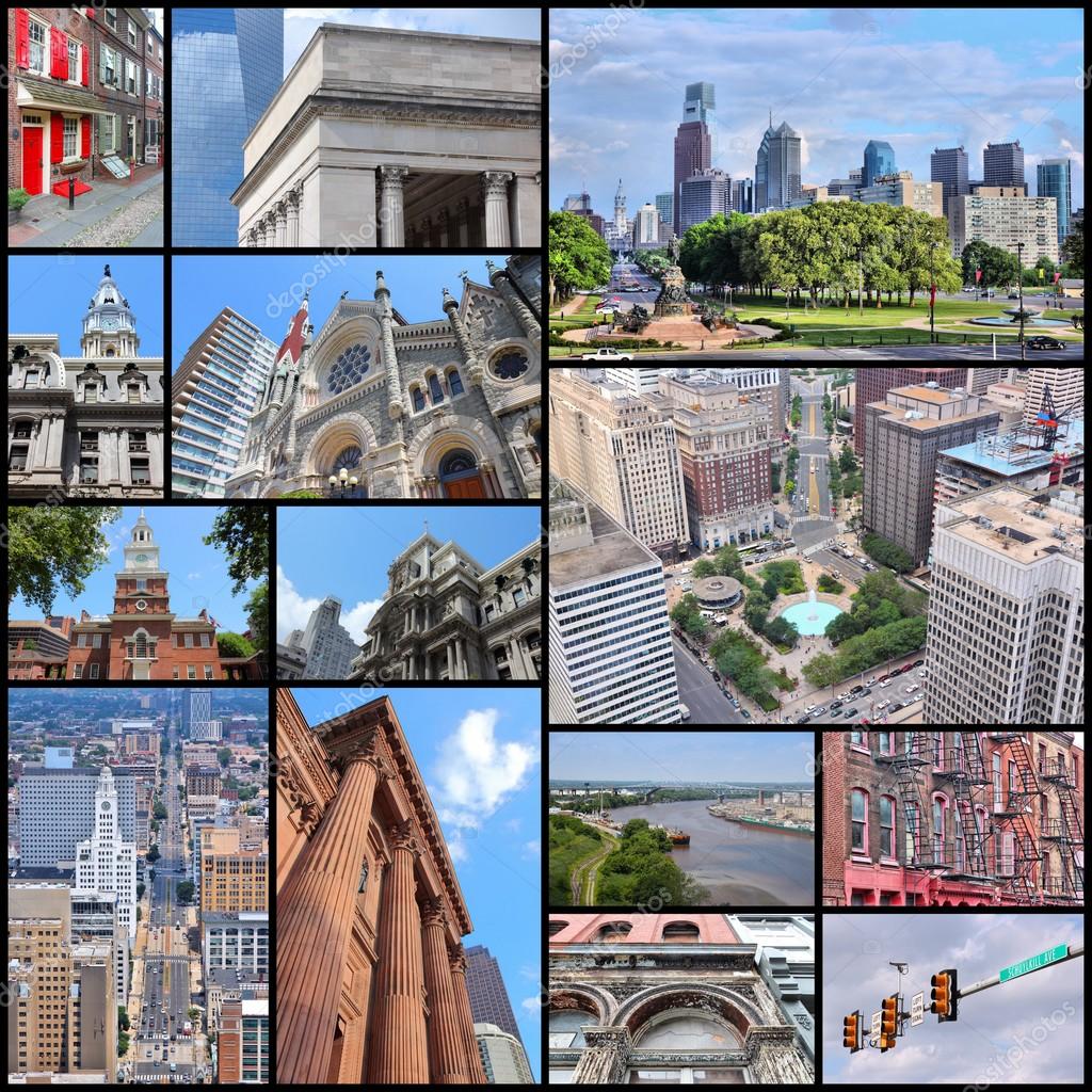 Philadelphia collage — Stock Photo © tupungato #61125455