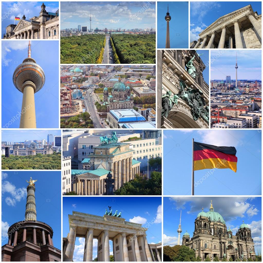 Berlin collage — Stock Photo © tupungato #72667787