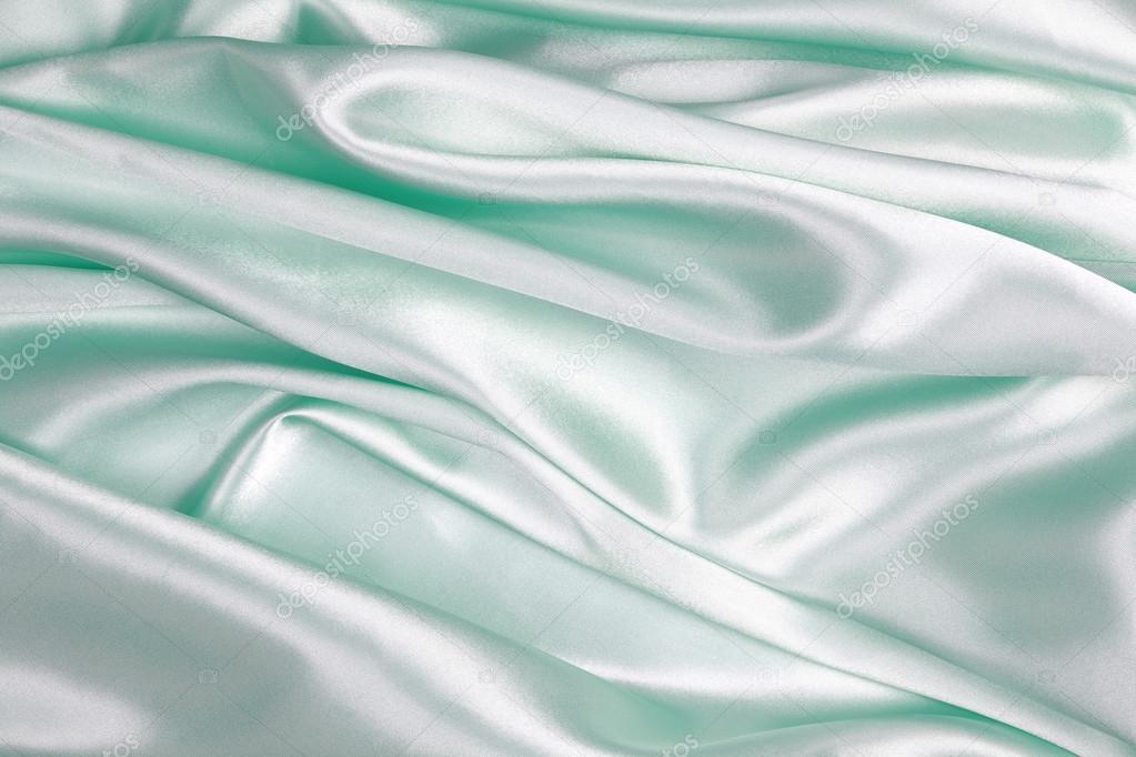 Green Silk Background