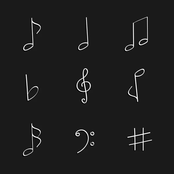 Notes. Vector illustration. — Stock Vector © bellenixe #5467809