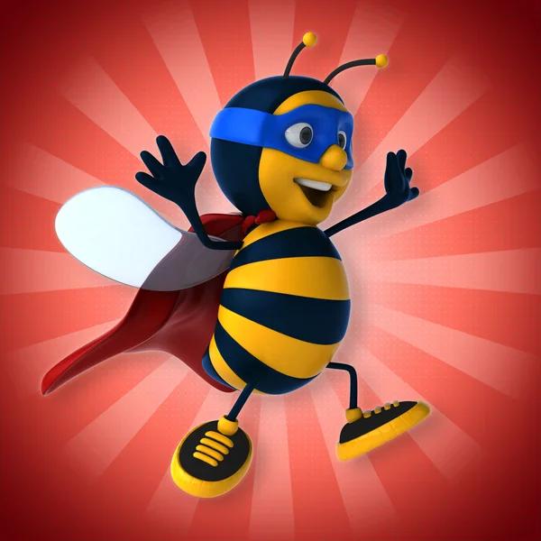 Cartoon Super bee Stock Photo by ©julos 102284246