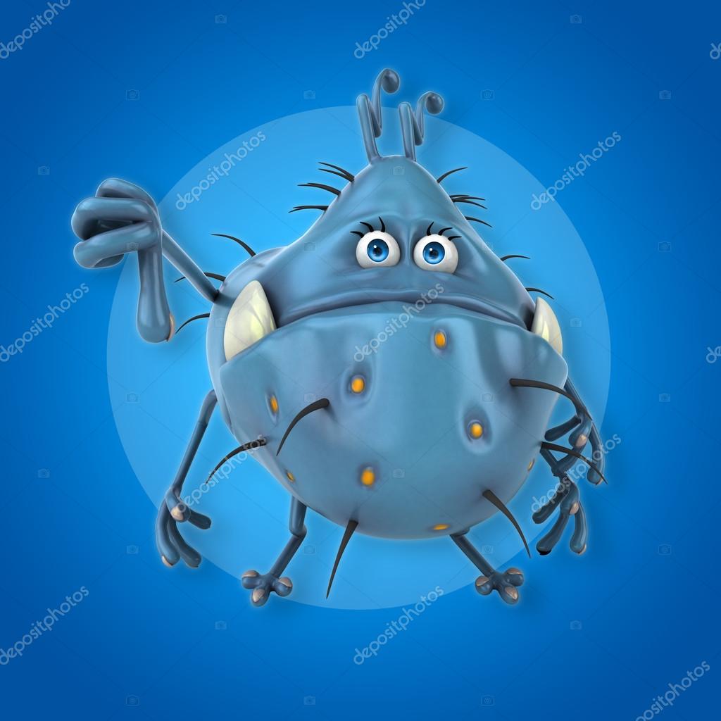 Funny cartoon Germ Stock Photo by ©julos 106010982