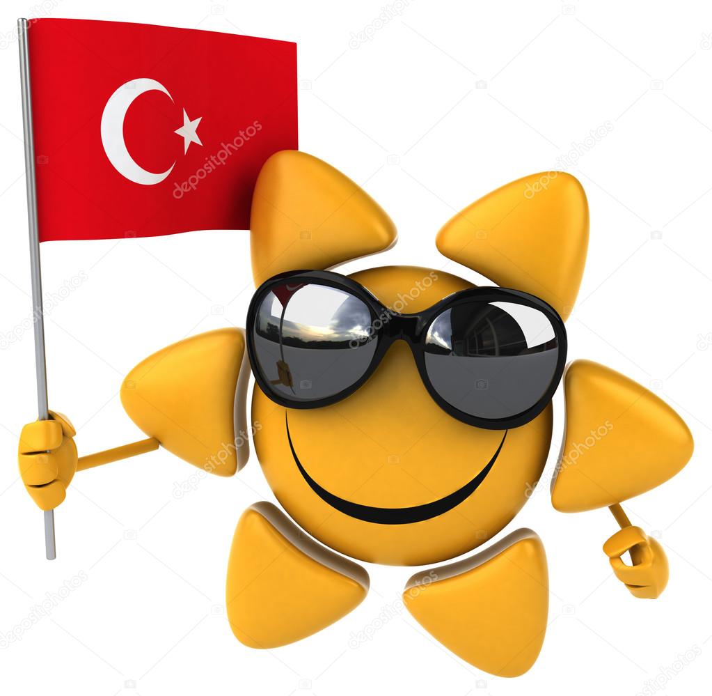 Fun cartoon sun Stock Illustration by ©julos #107865978