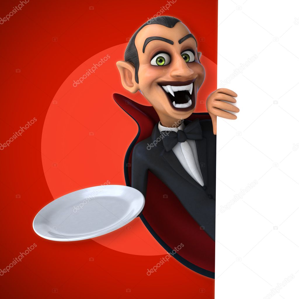 Funny cartoon Vampire Stock Photo by ©julos 108390784