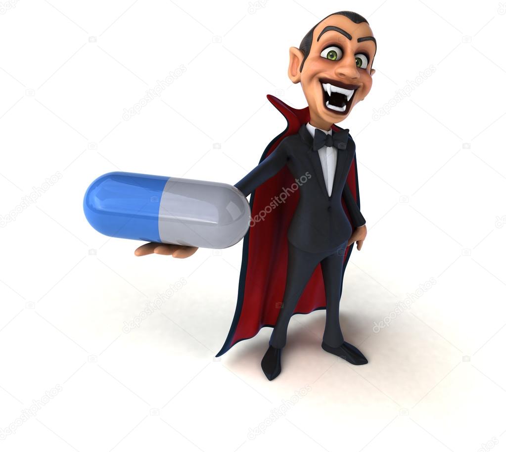 Fun cartoon Vampire Stock Photo by ©julos 108587870