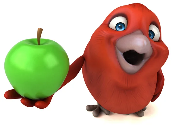 Cartoon Red bird Stock Photo by ©julos 104591918