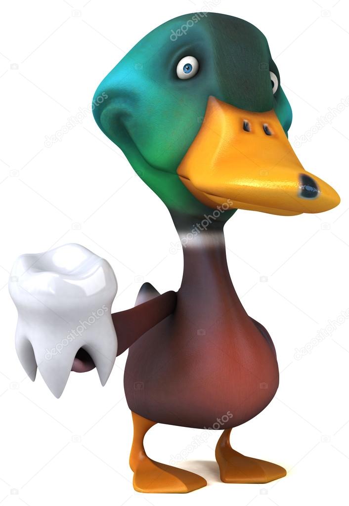 Fun cartoon Duck Stock Photo by ©julos 114065400