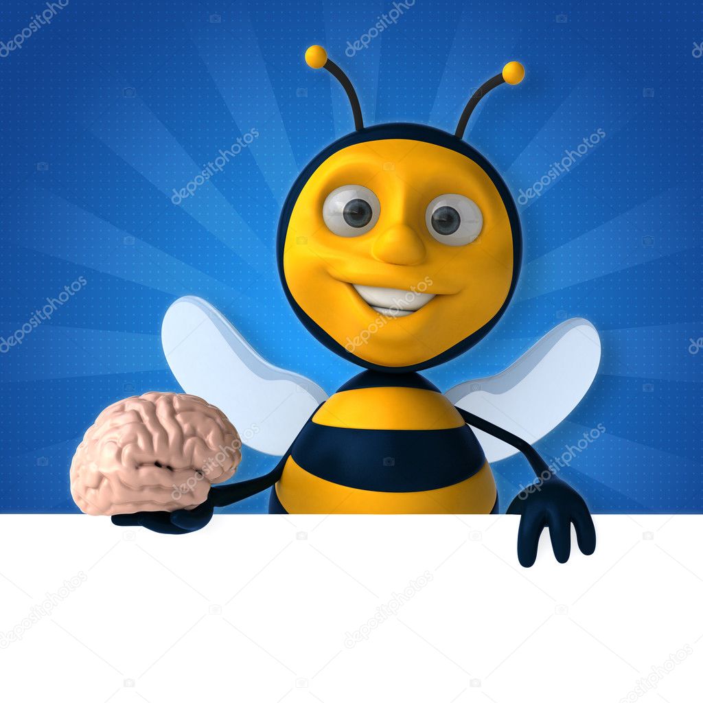 Fun cartoon bee Stock Photo by ©julos 115171258