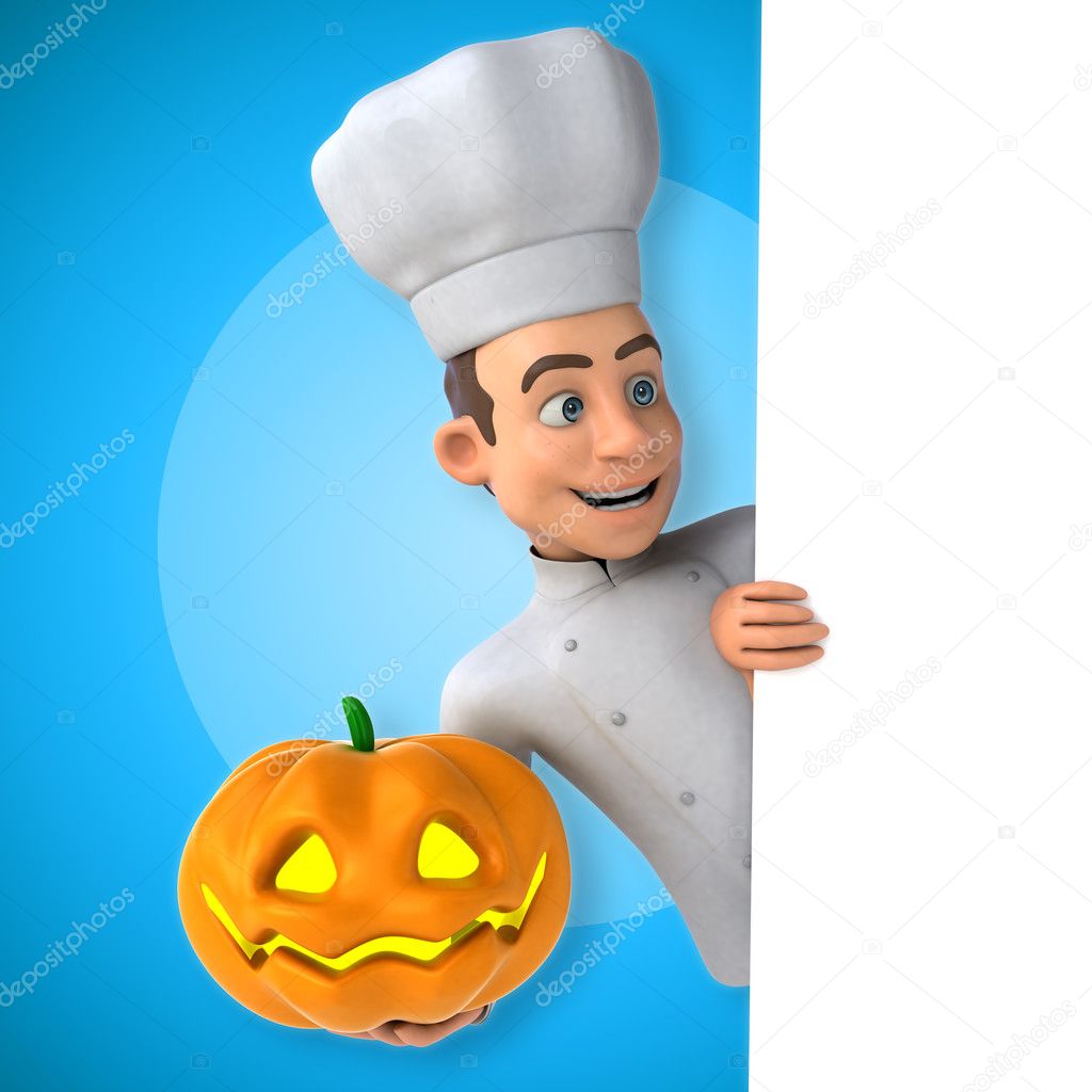 Fun cartoon chef Stock Illustration by ©julos #116491882