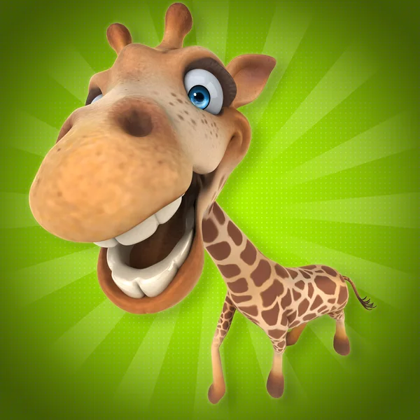 Fun giraffe — Stock Photo ...