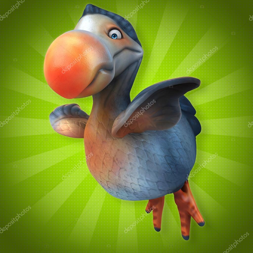 Fun dodo cartoon Stock Photo by ©julos 123171212