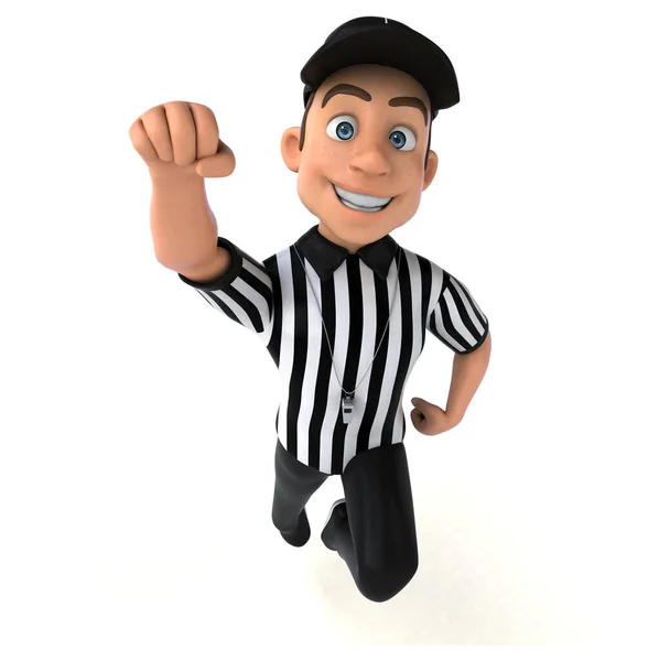 Fun Illustration American Referee Character Stock Photo by ©julos 502015944