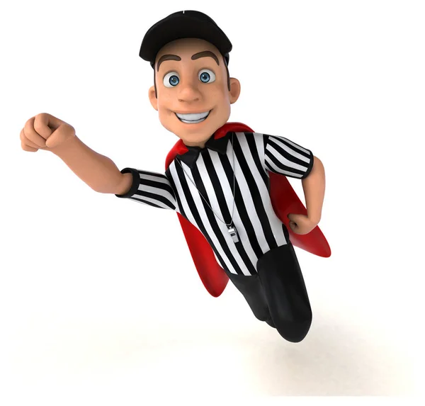 Fun Illustration American Referee Character Stock Photo by ©julos 502015944
