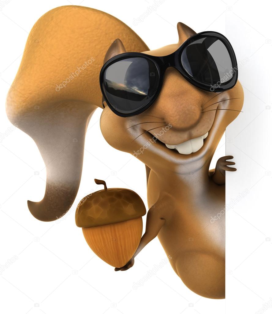 Squirrels With Glasses