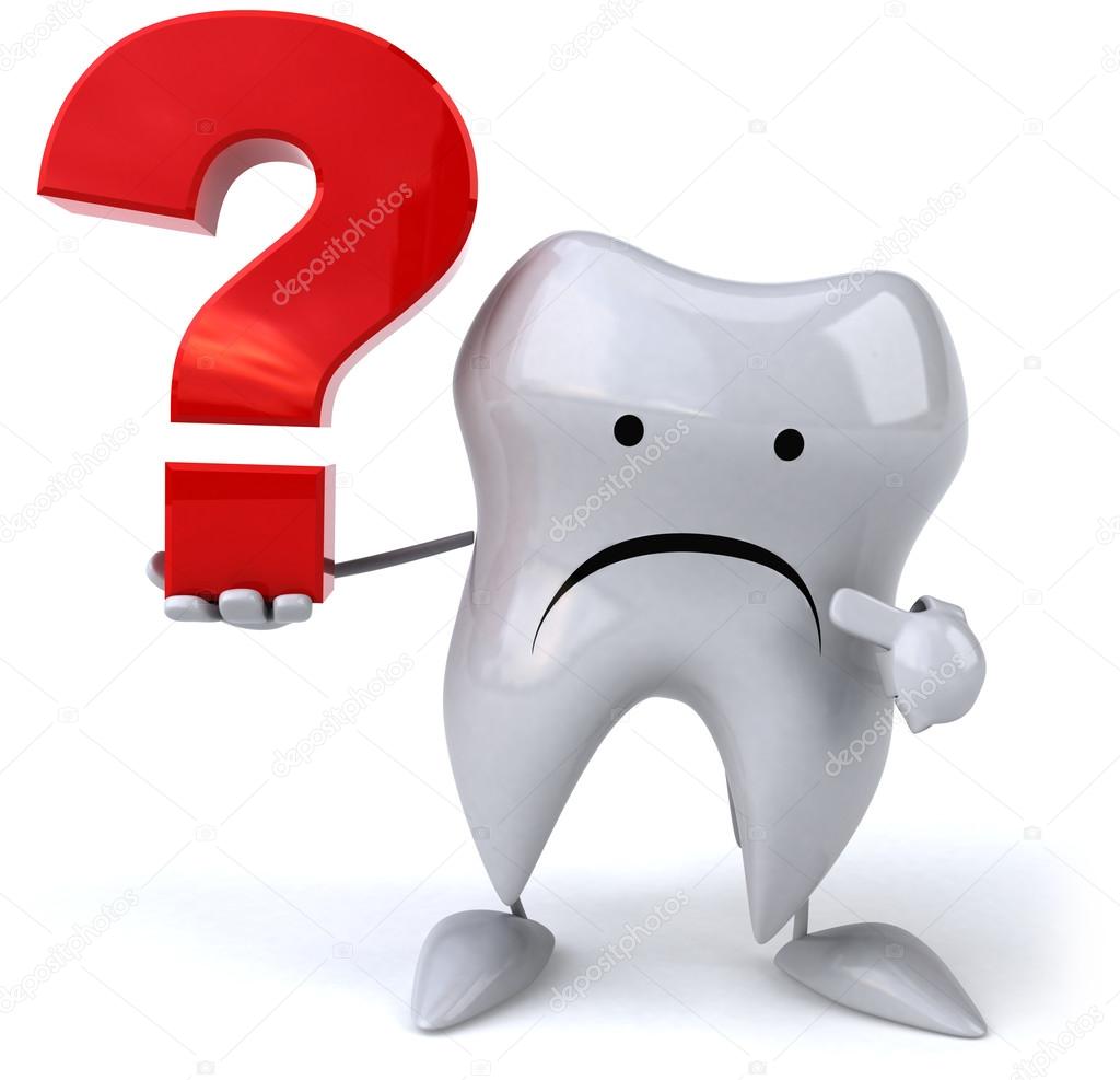 Tooth with question sign Stock Illustration by ©julos #54447721
