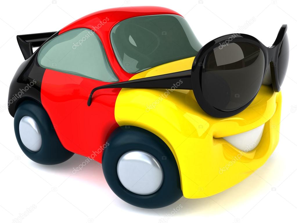 Fun cartoon car Stock Illustration by ©julos #58574579