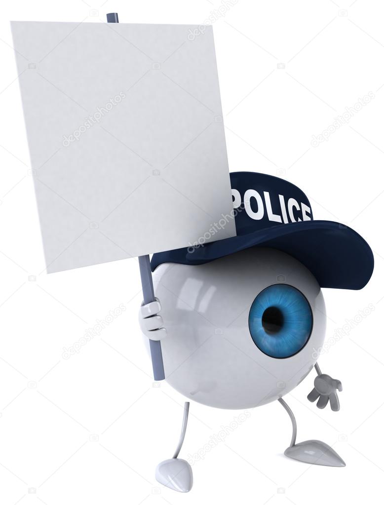 Police eye — Stock Photo © julos #58985287