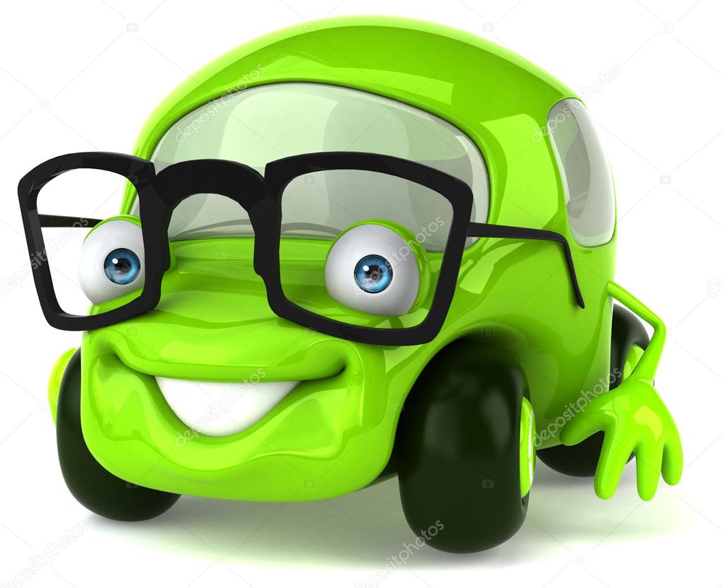 Fun car in glasses Stock Photo by ...