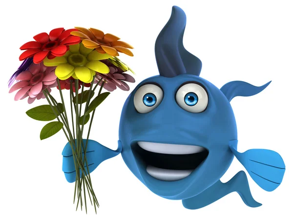 Funny blue fish Stock Photo by ©julos 120895546