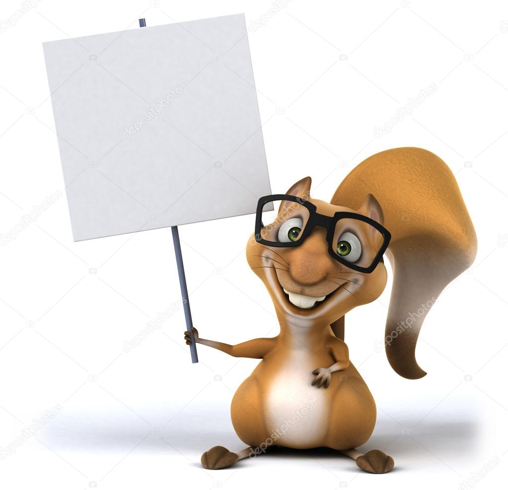 Squirrels With Glasses