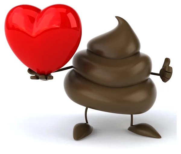 Fun cartoon poop — Stock Photo © julos #107865716
